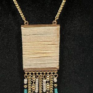 H Dubin | Jewelry | H Dubin Beaded Necklace In Design Of Native ...